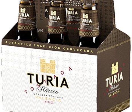 Turia Cerveza - Paquete de 6 x 250 ml - Total: 1500 ml - Cervezorama